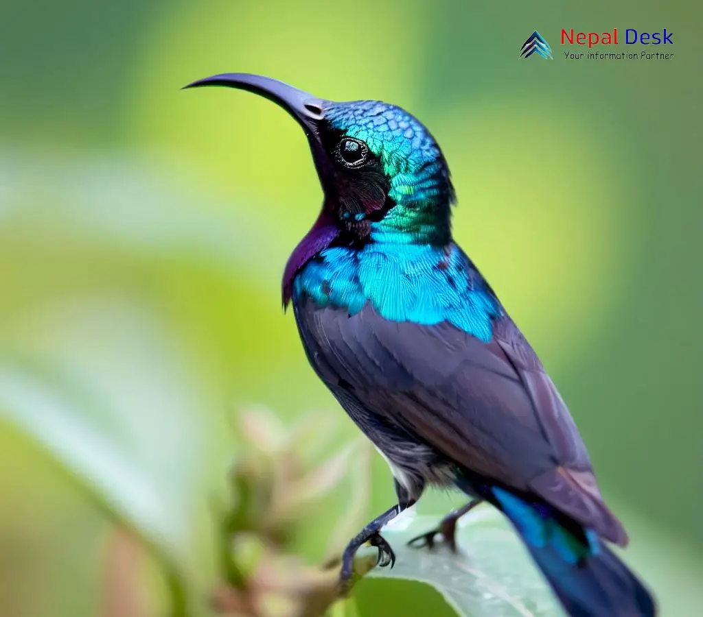 Purple Sunbird: Glistening Gem in Floral Paradise | Nepal Desk